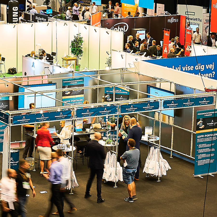 Messeudstyr til messer og udstillinger